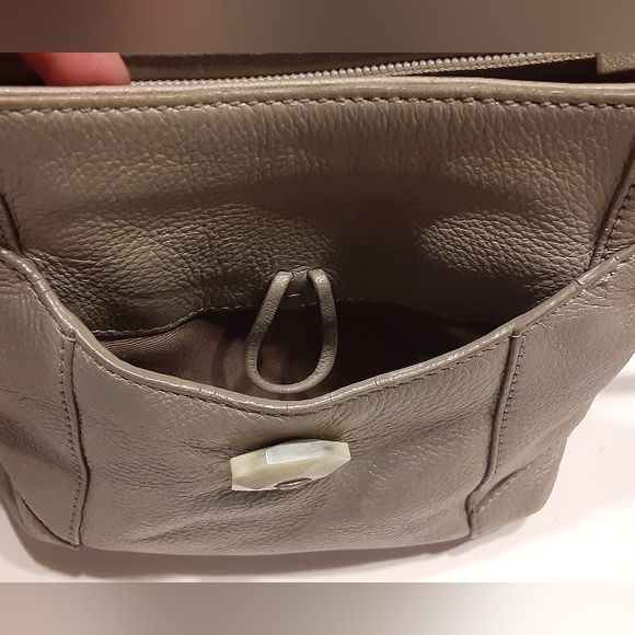 J. Jill | Bags | Jjill Small Leather Metallic Purse | Poshmark